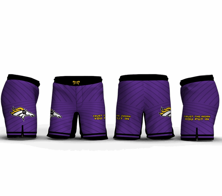 Bronco Wrestling Club Men's 9" Fight Short - MyHOUSE Sports Gear